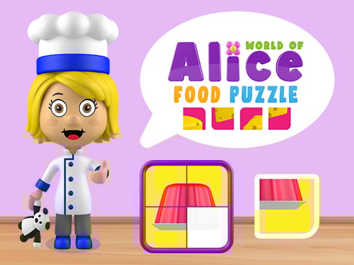 World of Alice Food Puzzle - My Scene dolls